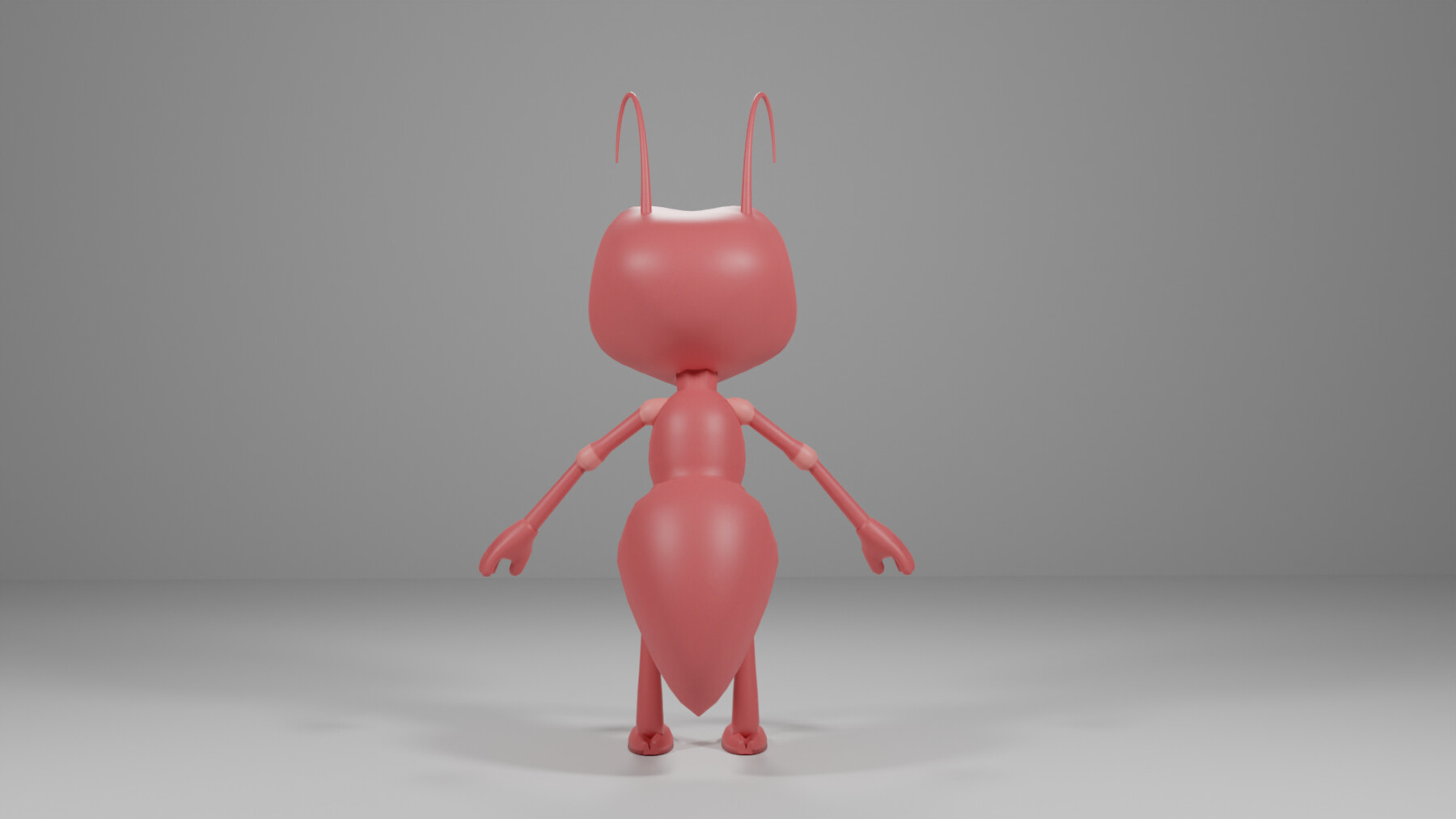 ArtStation - Cute Ant Red Blue Green Fully Rigged Stylized | Game Assets