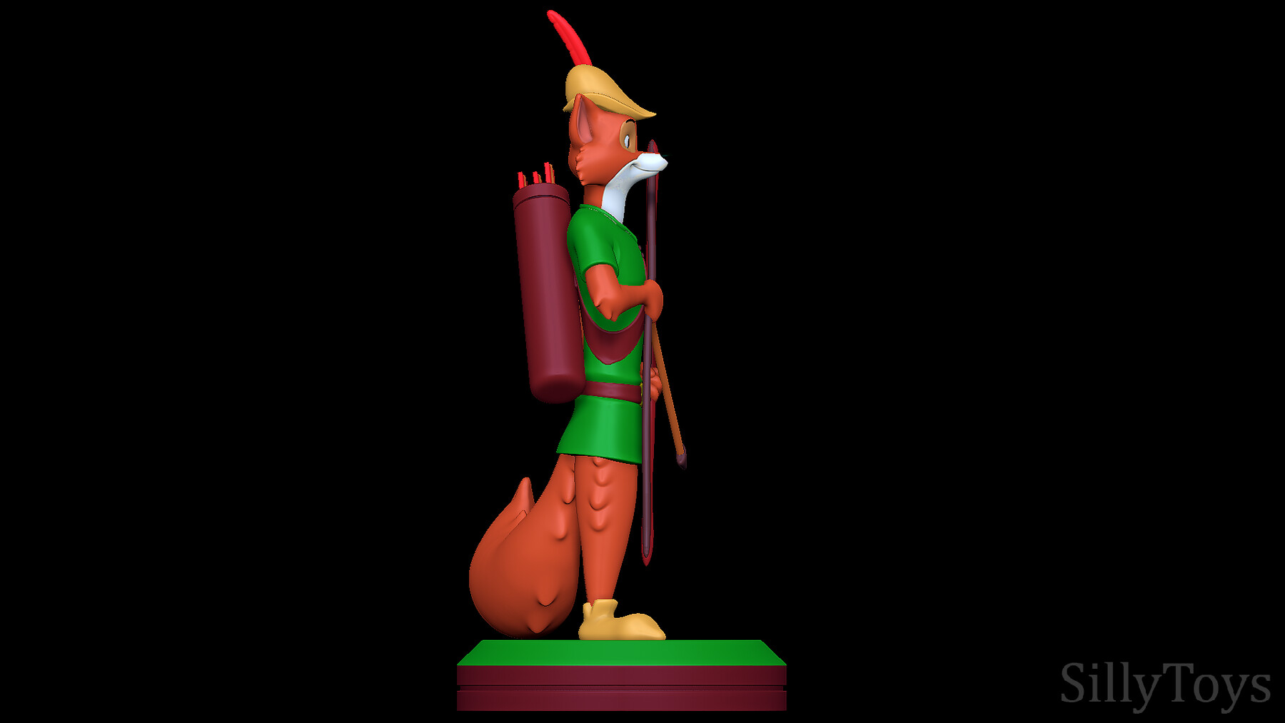 ArtStation - Robin Hood - Robin Hood 1973 3D print model | Resources