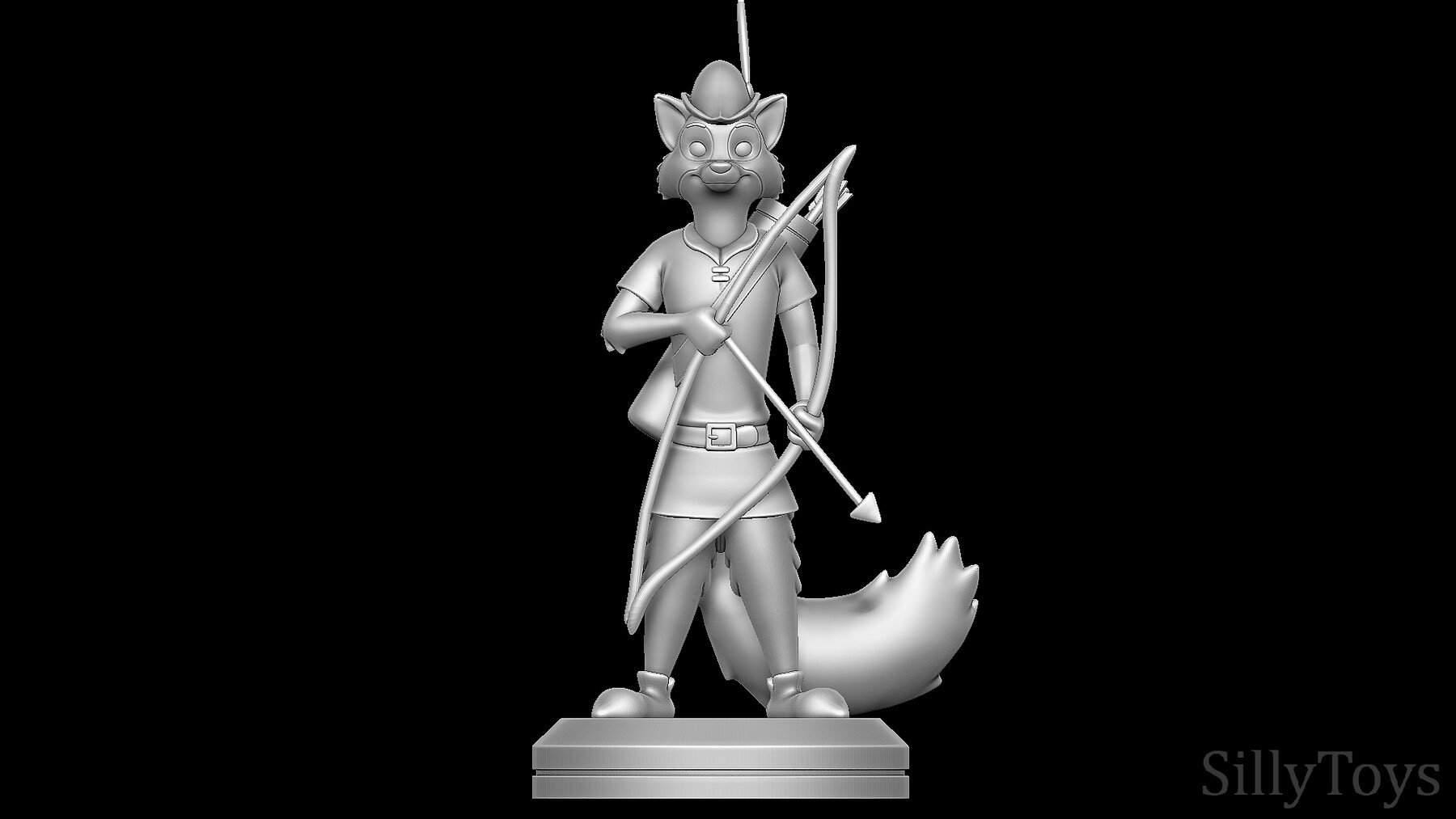 ArtStation - Robin Hood - Robin Hood 1973 3D print model | Resources
