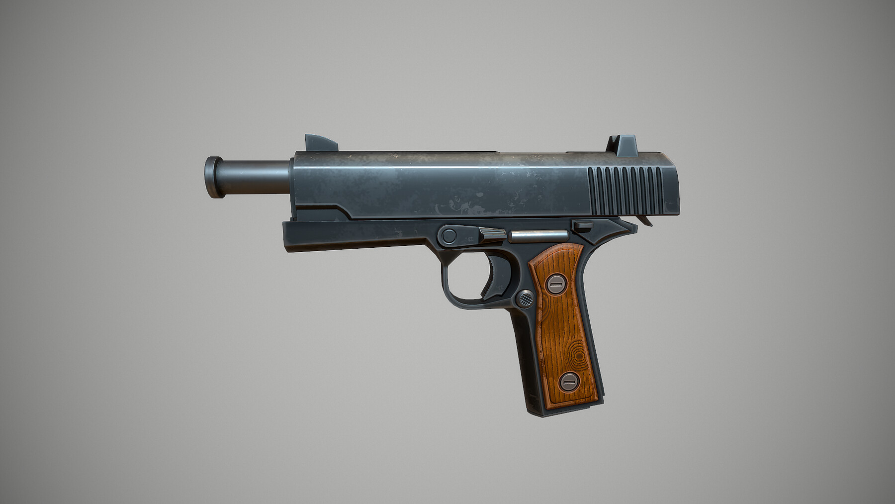 ArtStation - Stylized M1911 Colt | Game Assets