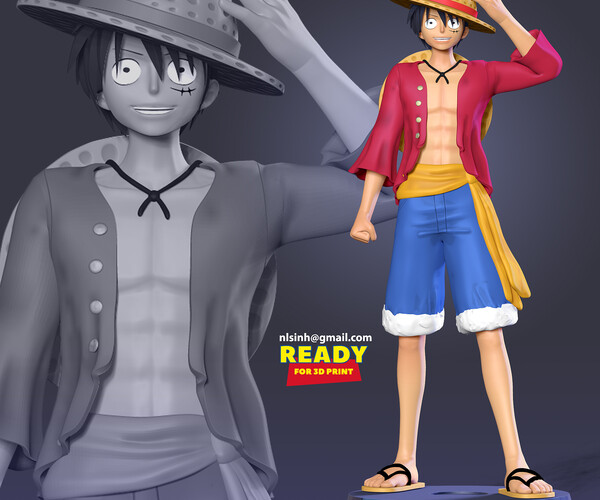 ArtStation - Luffy - One Piece Fan art | Resources