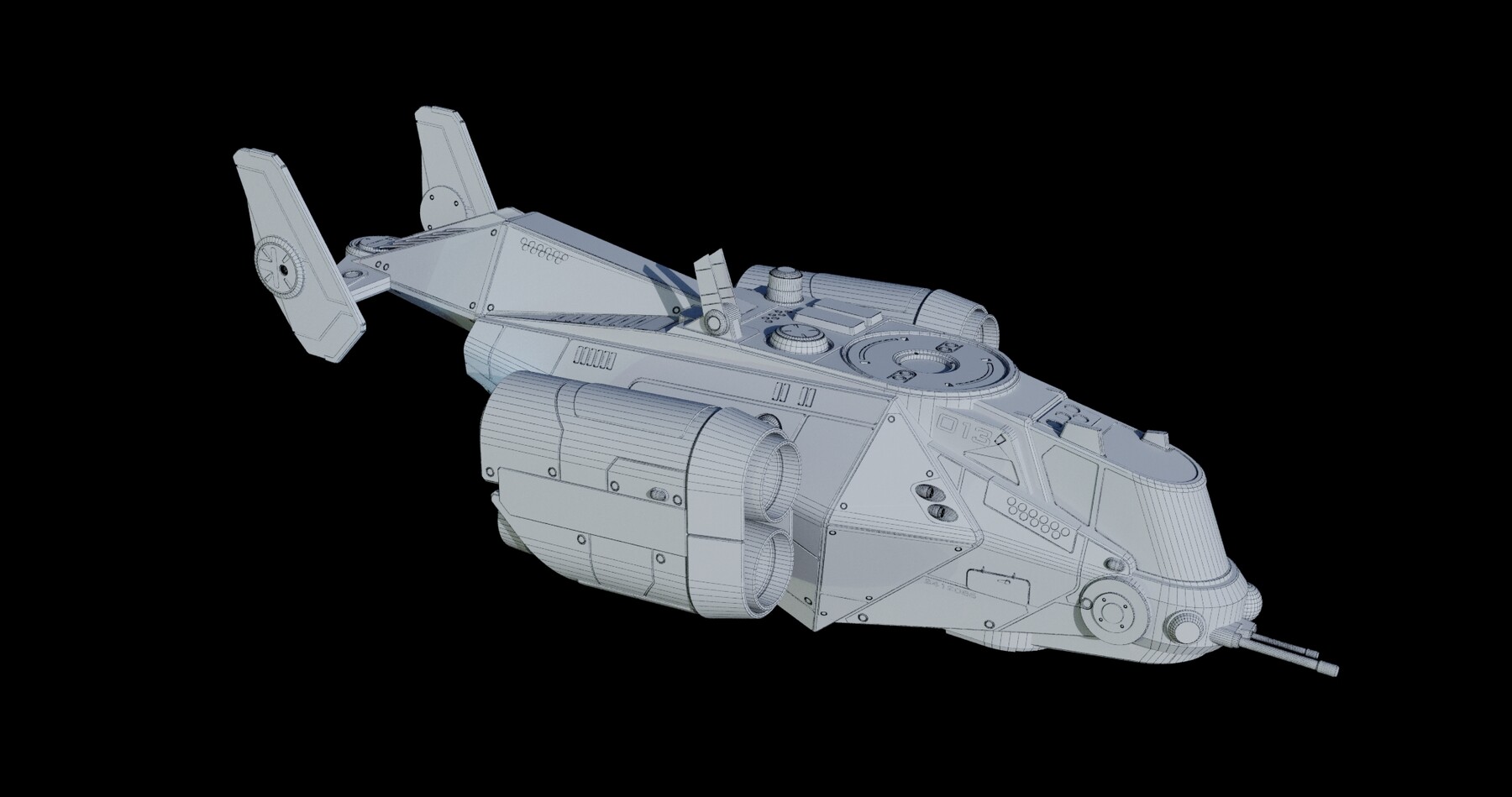 ArtStation - Sci-fi Ship | Resources
