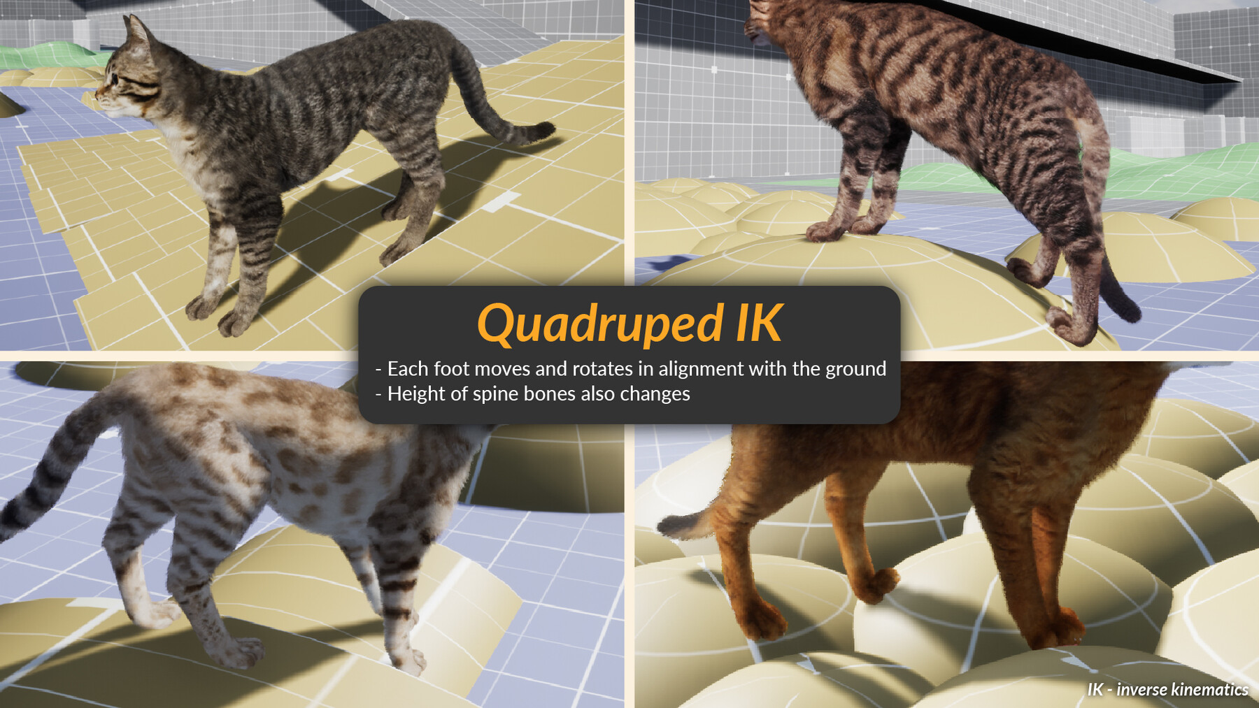 ArtStation - Advanced Cats | Game Assets