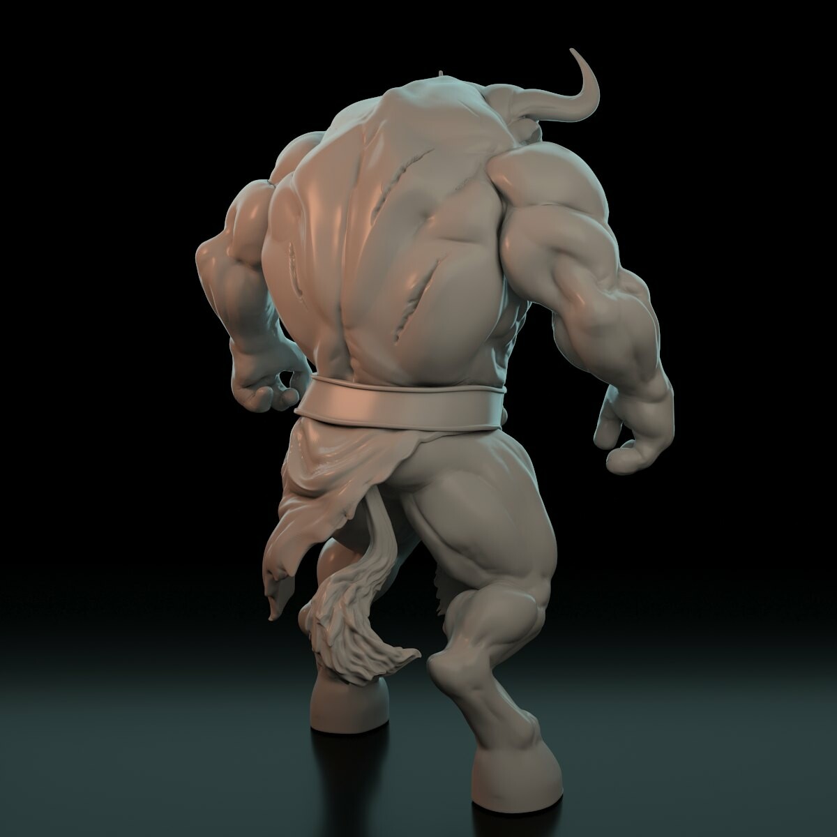 ArtStation - Minotaur Tabletop Mini | Resources