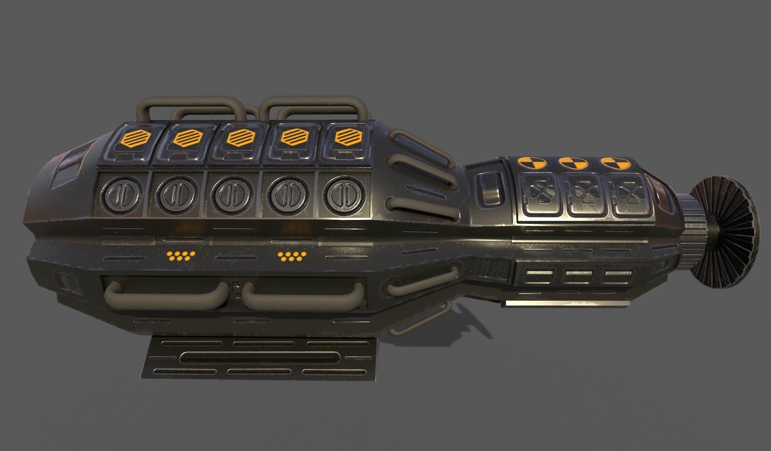 ArtStation - Sci-Fi Naval Engine | Game Assets