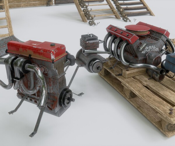 ArtStation - Survival Modular Building Parts Pack | Game Assets