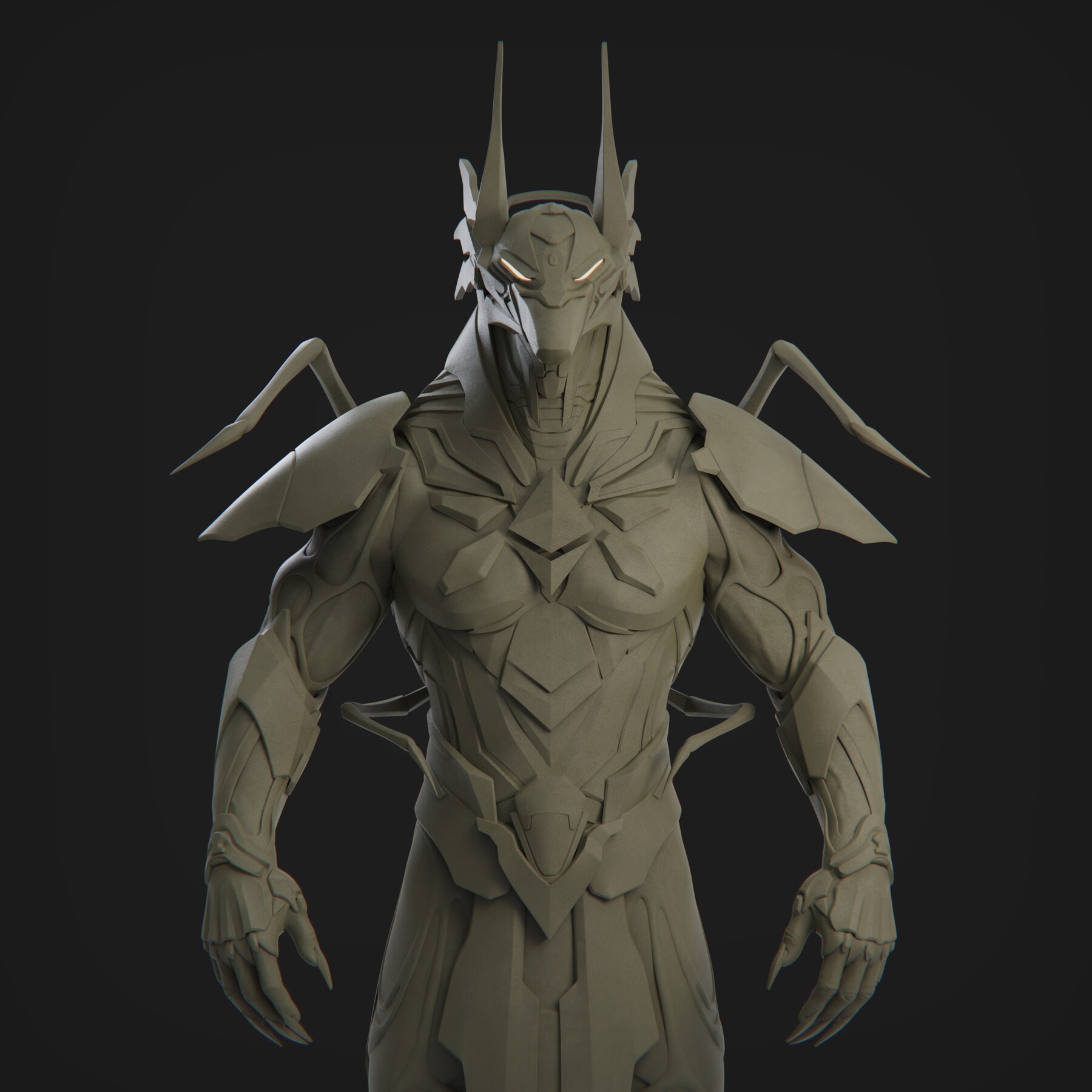 ArtStation - Cyber Anubis | Resources