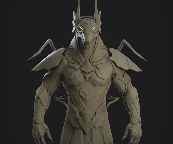 ArtStation - Cyber Anubis | Resources