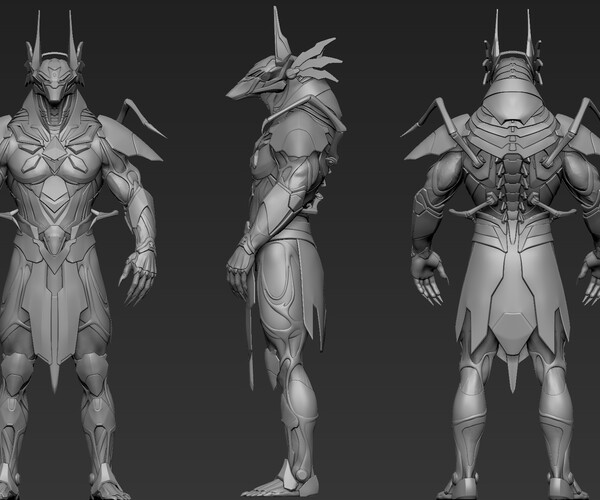 ArtStation - Cyber Anubis | Resources