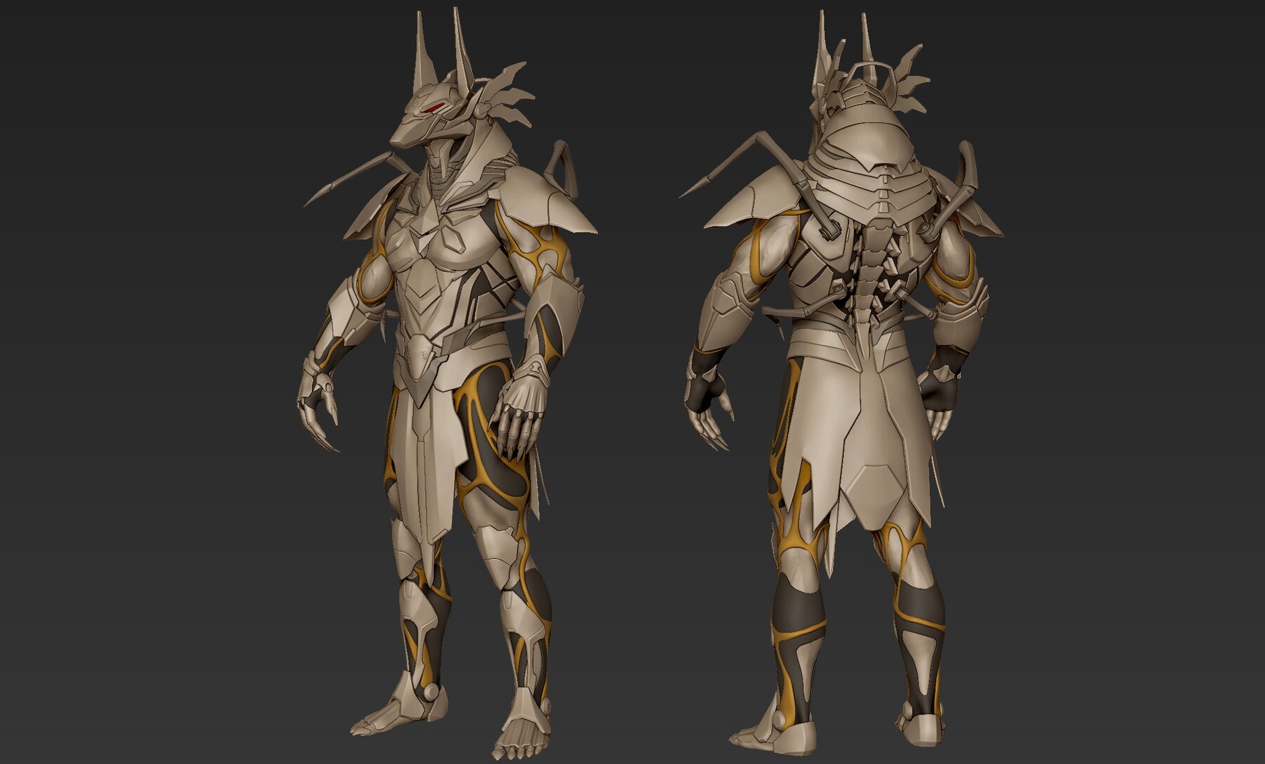 ArtStation - Cyber Anubis | Resources