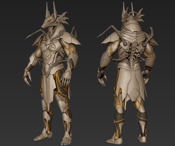 ArtStation - Cyber Anubis | Resources