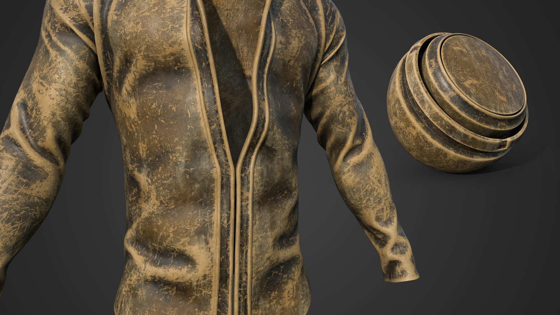 ArtStation - 30 Leather Smart Materials Vol.03 + Video Tutorial | Resources