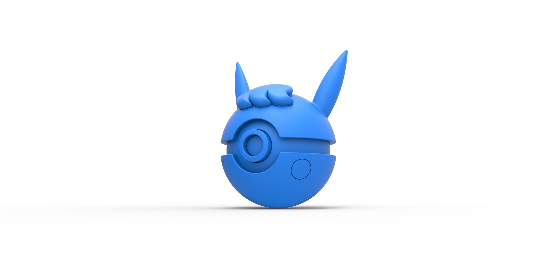 ArtStation - 3D printable Pikachu Curly orb | Resources