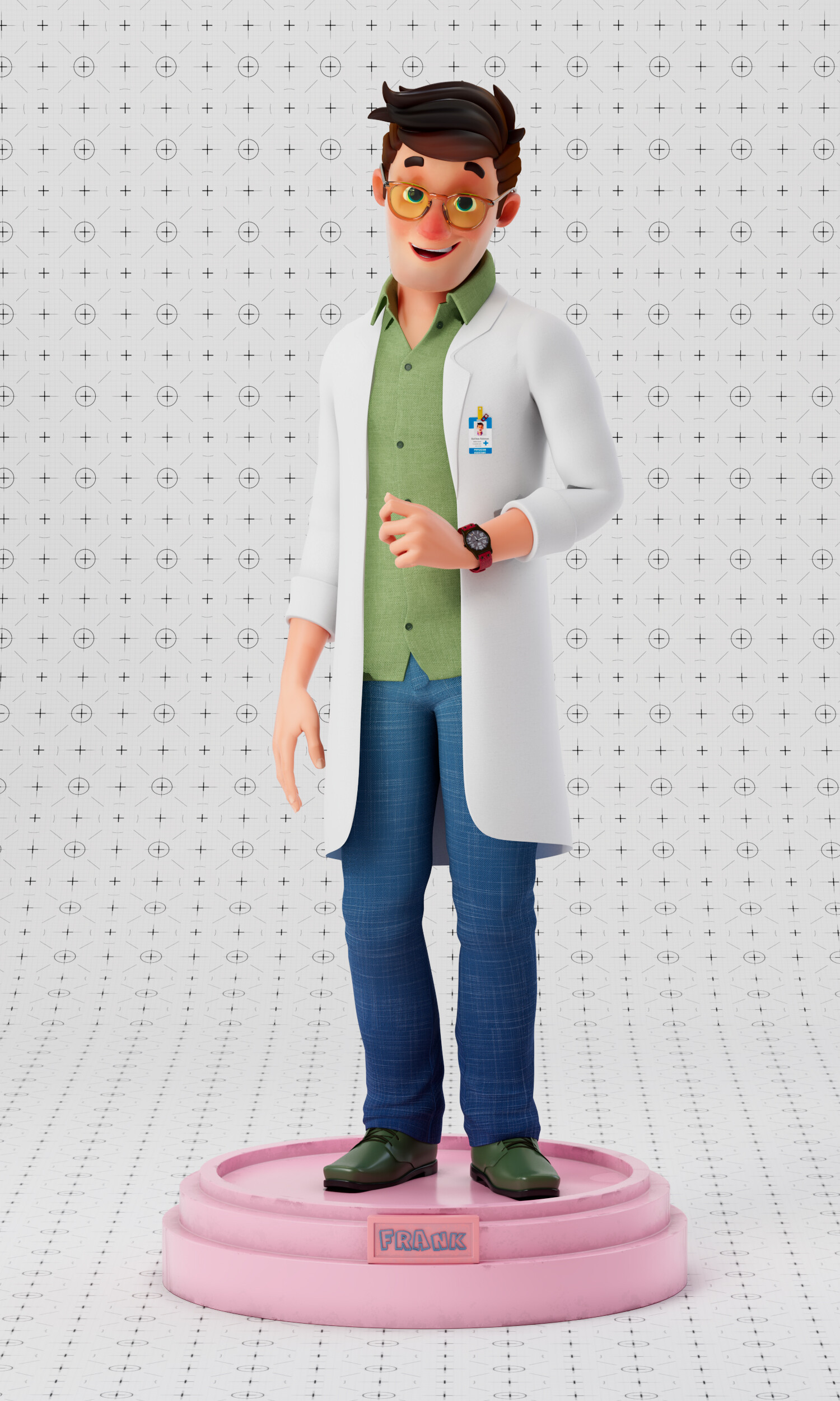 ArtStation - Stylized Character - Doctor - Man | Resources