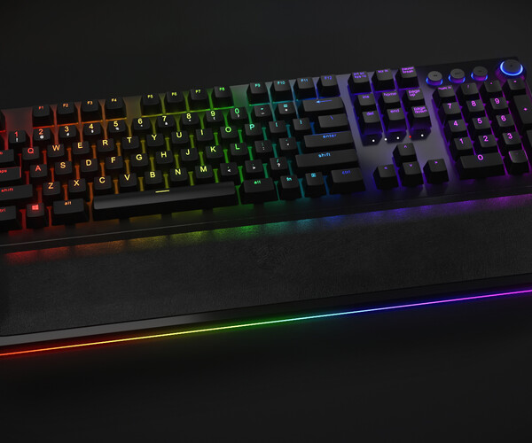 ArtStation - RGB Keyboard RAZER BLACKWIDOW V3 PRO | Resources