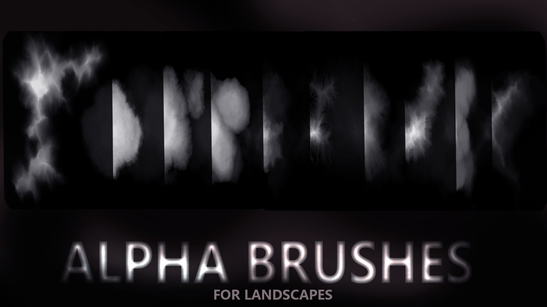 ArtStation - Alpha brushes for landscapes | Game Assets