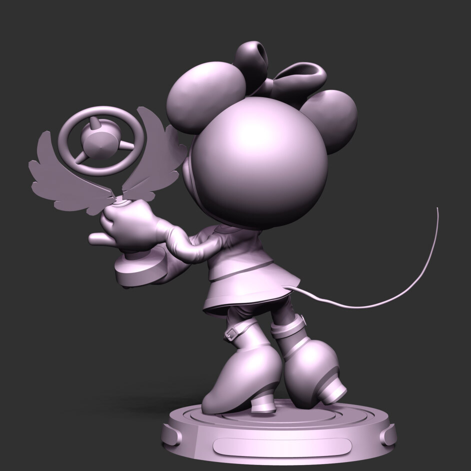 ArtStation - Minnie Mouse - Champions Trophy | Resources