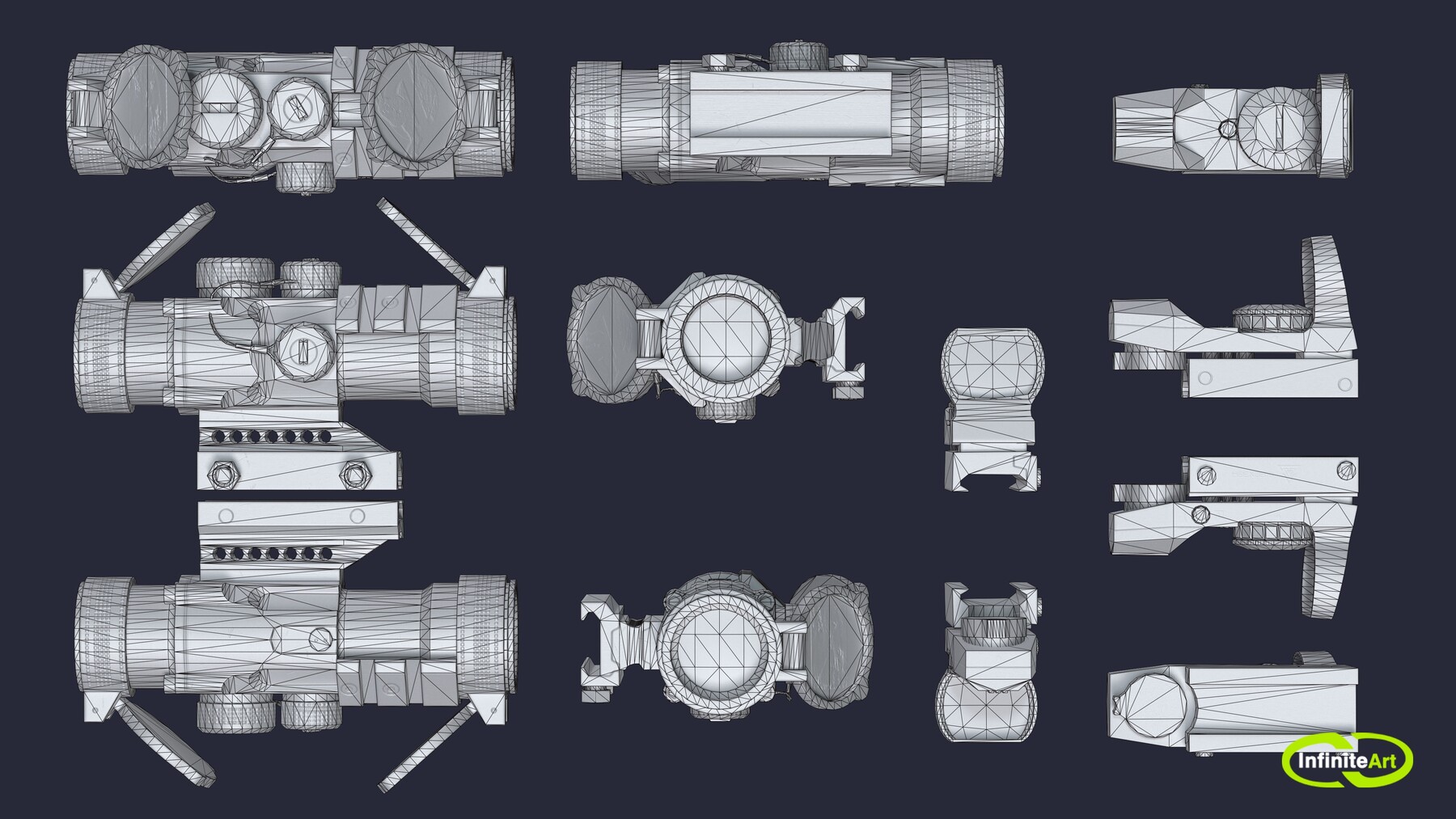 ArtStation - Gunsights | Game Assets