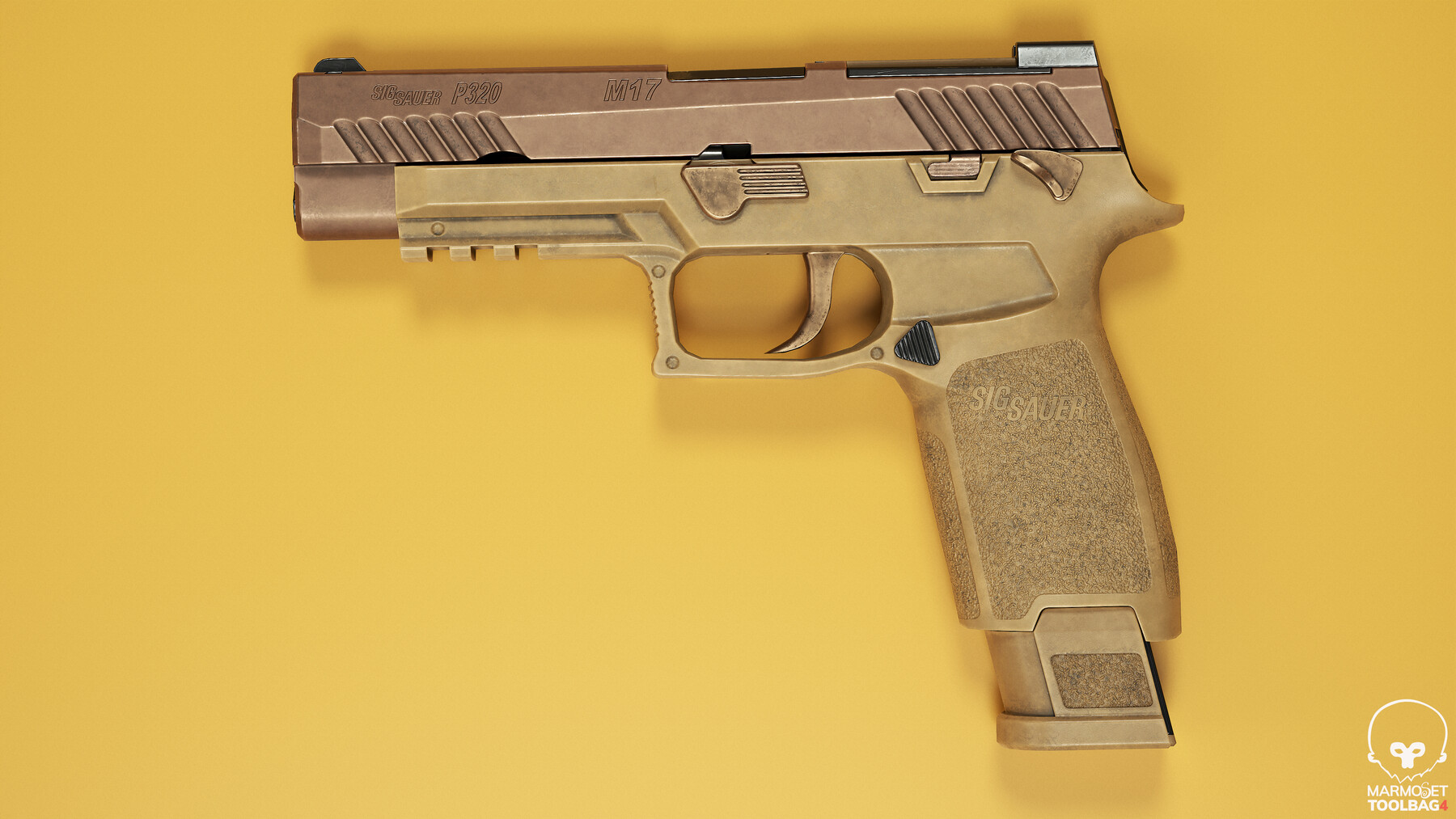 ArtStation - Sig Sauer P320 M17 | Game Assets