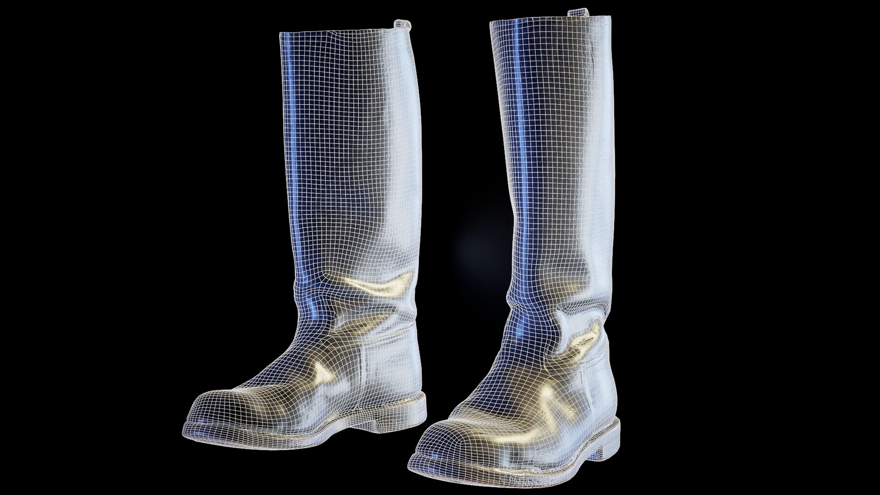 ArtStation - Heavy Leather Boot | Game Assets