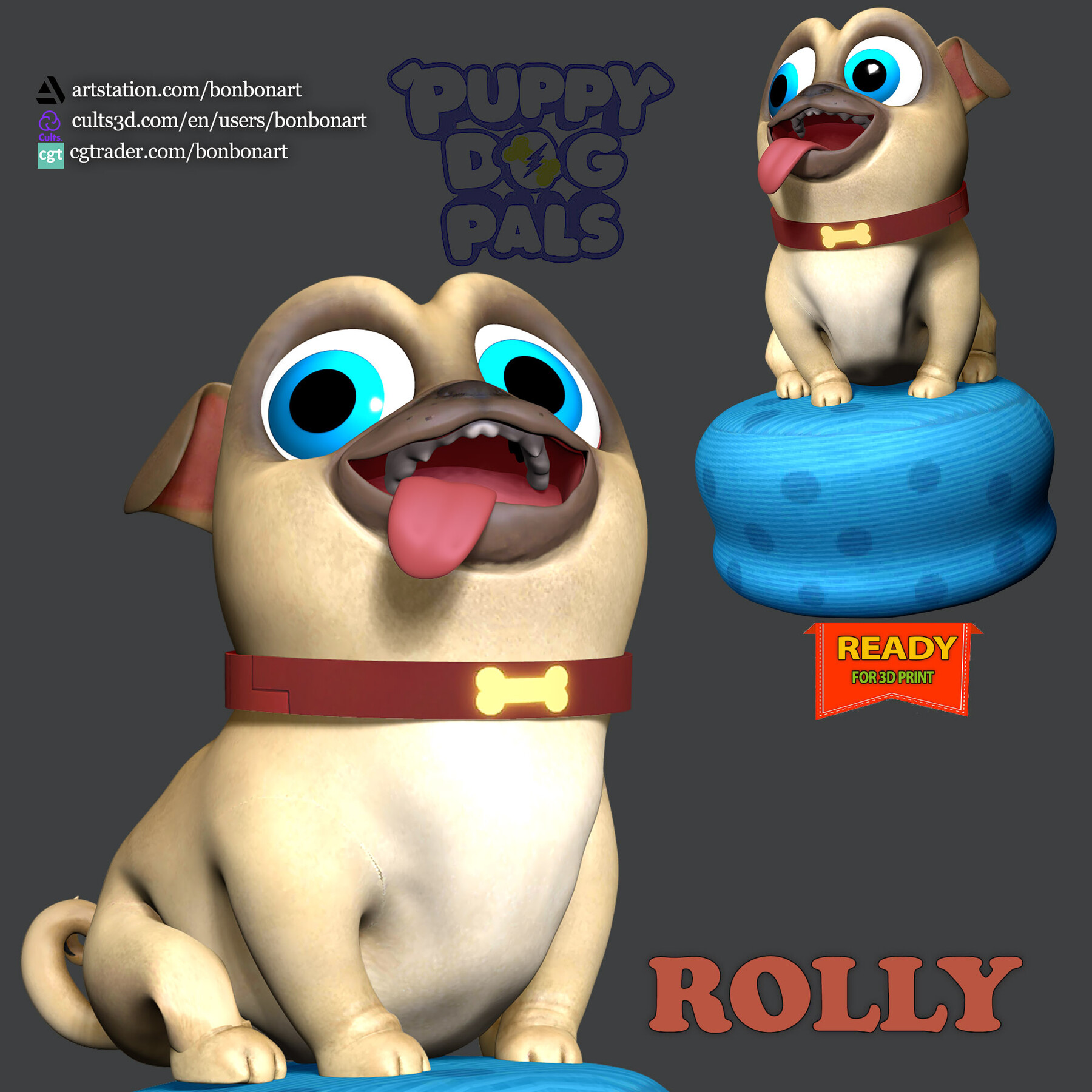 ArtStation - Rolly - Puppy Dog Pals | Resources