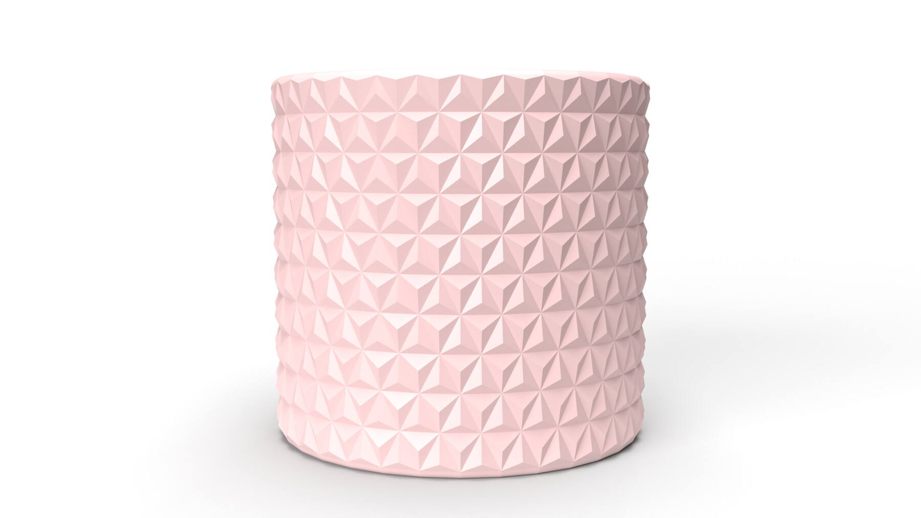 ArtStation - Realistic 3D pink coloured Triangular Vase | Resources