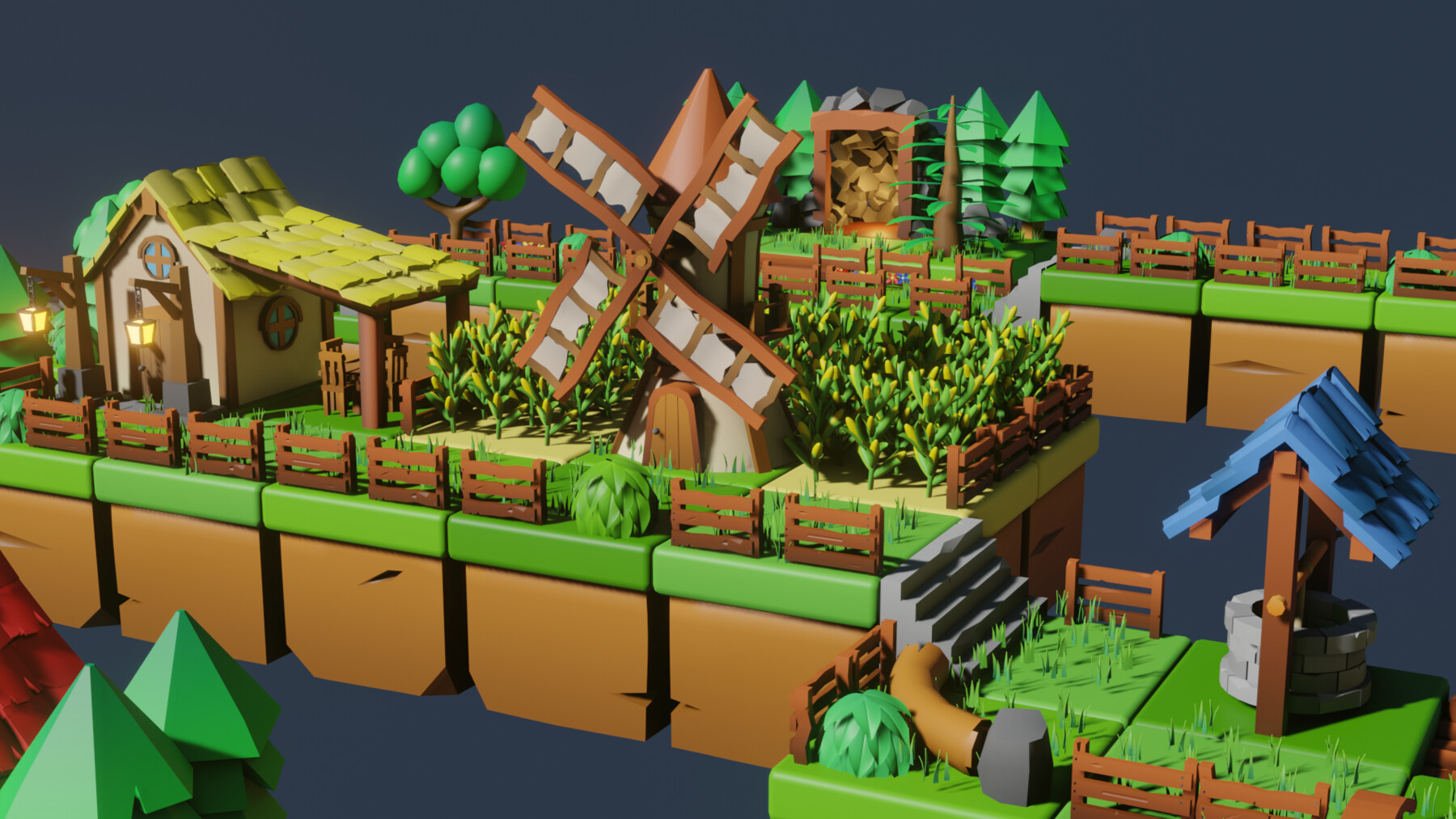 ArtStation - Modular Cubes Assets | Game Assets