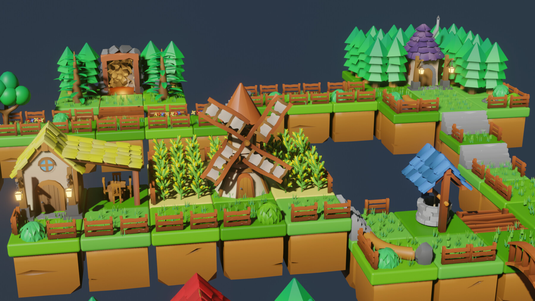 ArtStation - Modular Cubes Assets | Game Assets