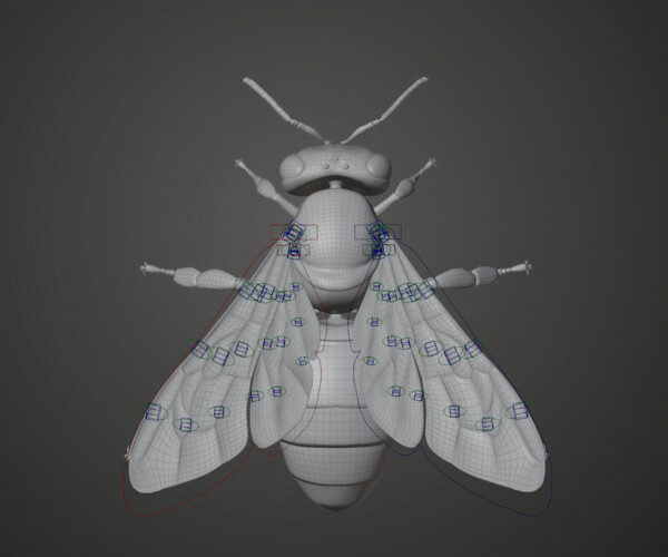 ArtStation - Honey bee Animated | VFX Grace | Game Assets