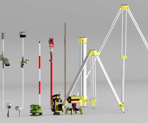 ArtStation - 21 Topography tools- High detail 3d models | Resources