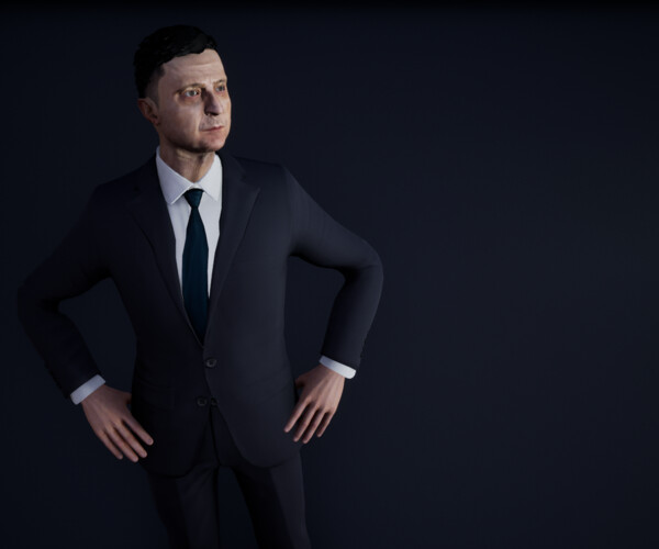 ArtStation - Mr. President | RIGGED | Game Ready | Game Assets