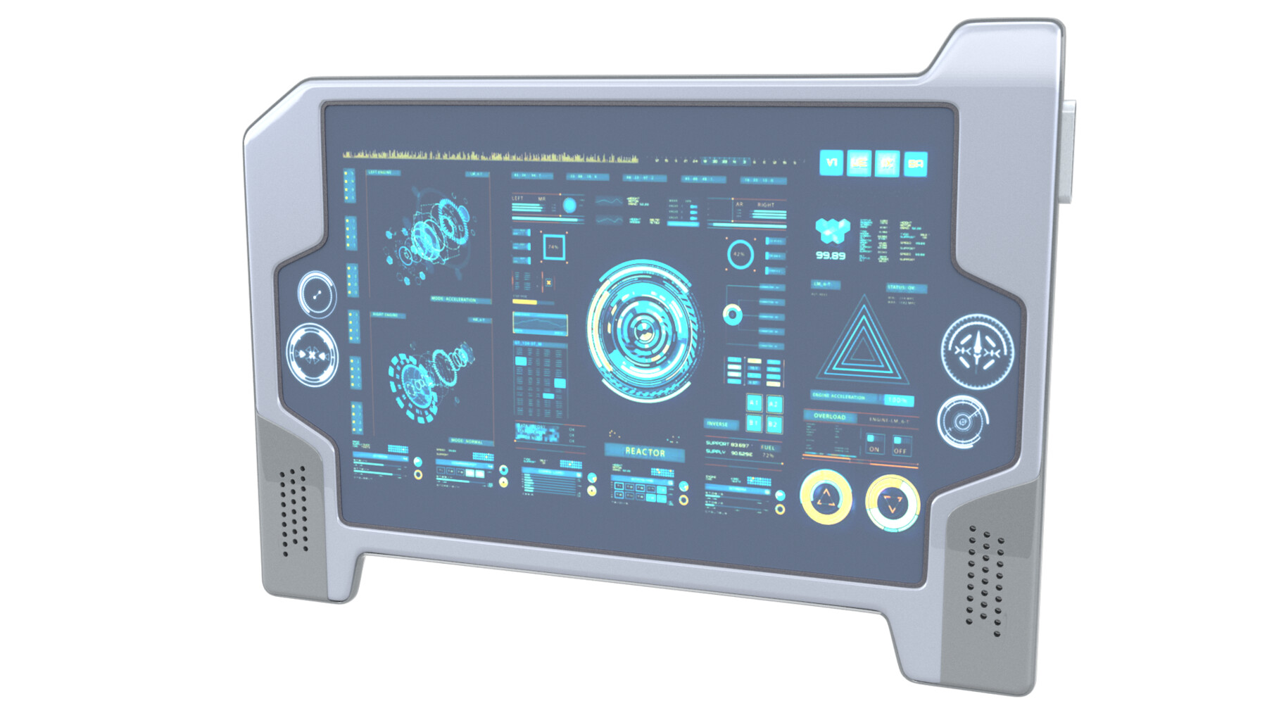 ArtStation - Sci-fi Touch Pad | Game Assets