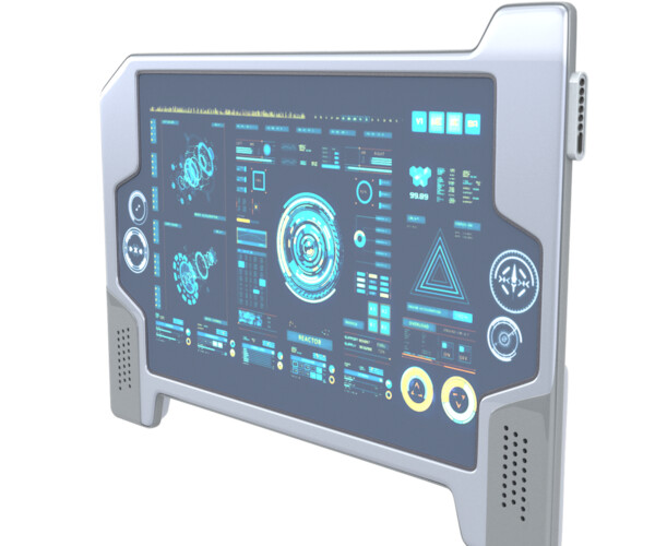 ArtStation - Sci-fi Touch Pad | Game Assets