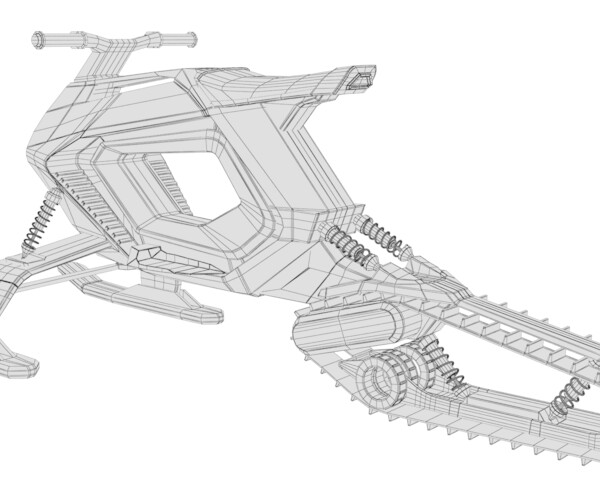 ArtStation - Snowmobile | Game Assets