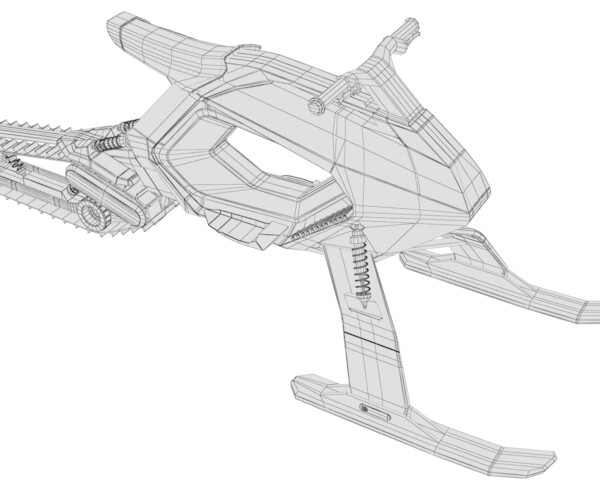 ArtStation - Snowmobile | Game Assets