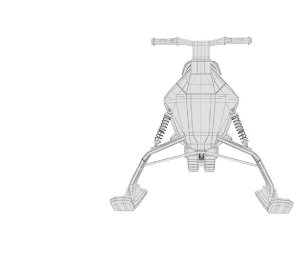 ArtStation - Snowmobile | Game Assets