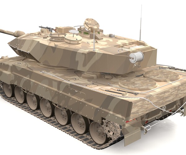 ArtStation - Leopard 2 Tank - 4K | Resources