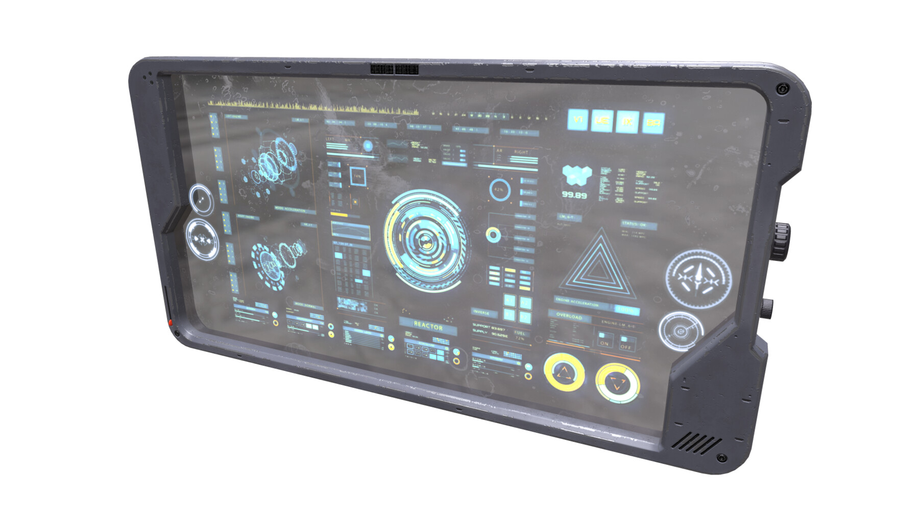 ArtStation - Sci-fi Touch Pad 4 | Game Assets