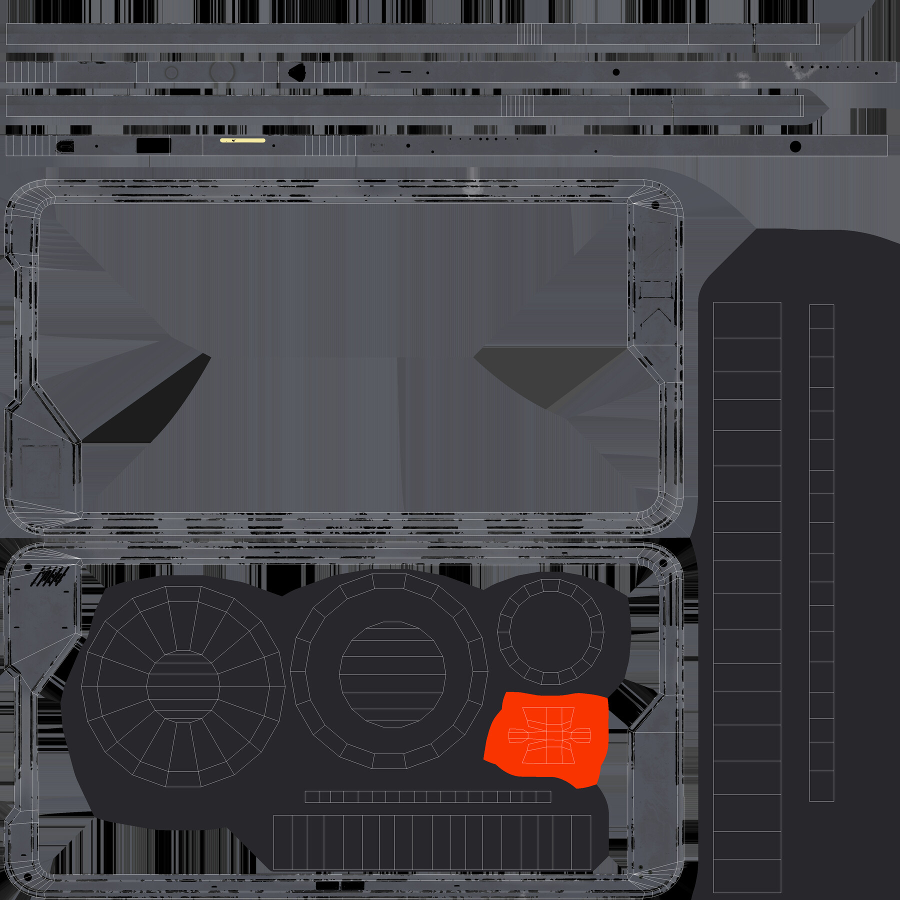 ArtStation - Sci-fi Touch Pad 4 | Game Assets
