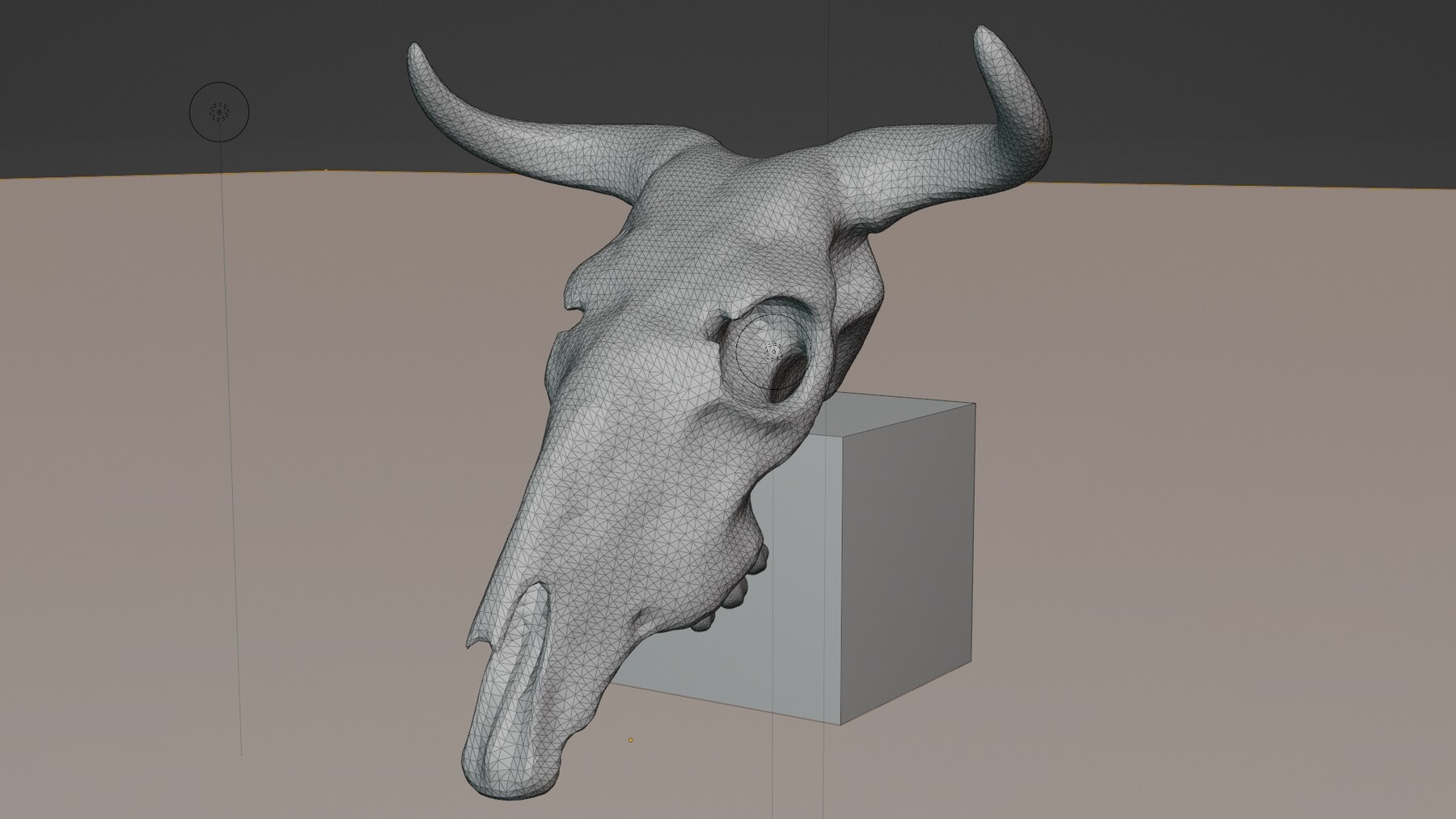 ArtStation - Bull Skull Game Ready 3D Model | Resources