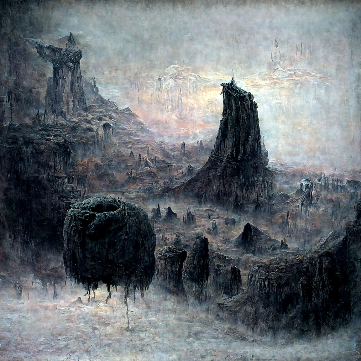 ArtStation - Alien planet landscape #3 | Artworks