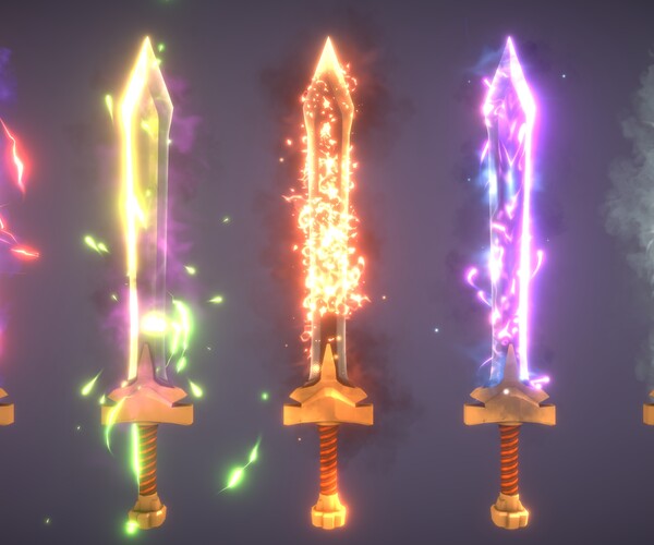 ArtStation - VFX Graph - Weapon Effects - Vol. 1 | Game Assets