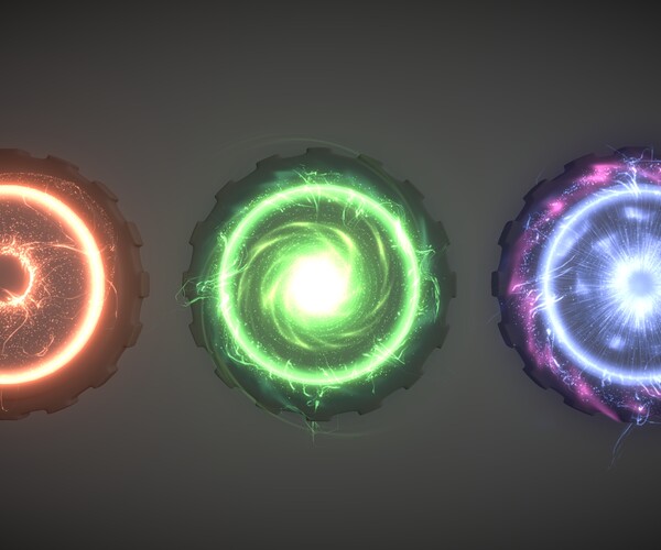 ArtStation - VFX Graph - Portal Effects - Vol. 1 | Game Assets