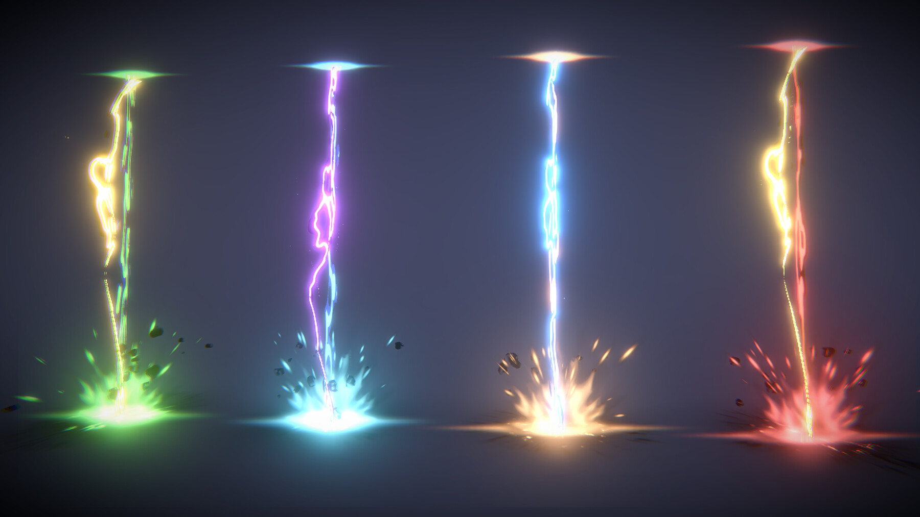 ArtStation - VFX Graph - Lightning Effects - Vol. 1 | Game Assets
