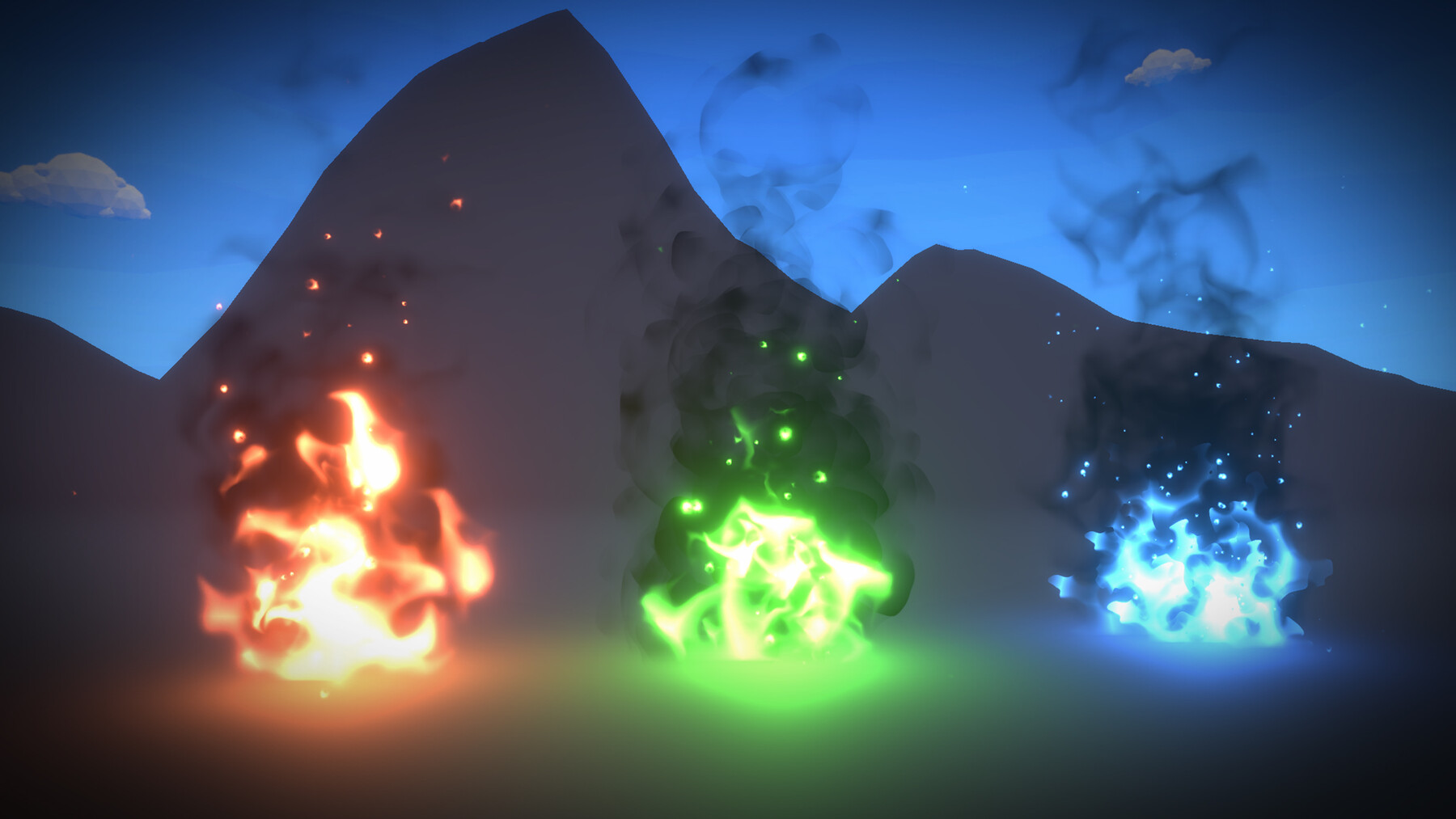 ArtStation - VFX Graph - Stylized Fire - Vol. 1 | Game Assets