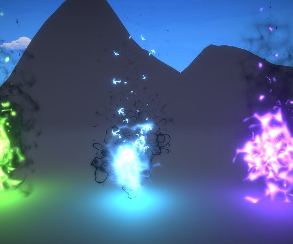 ArtStation - VFX Graph - Stylized Fire - Vol. 1 | Game Assets