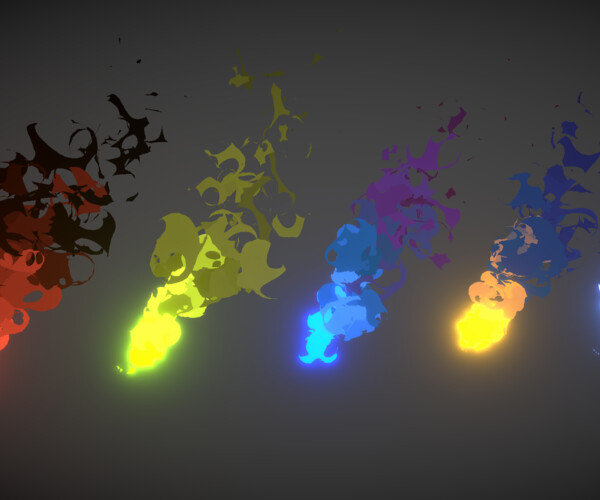 ArtStation - VFX Graph - Stylized Smoke - Vol. 1 | Game Assets