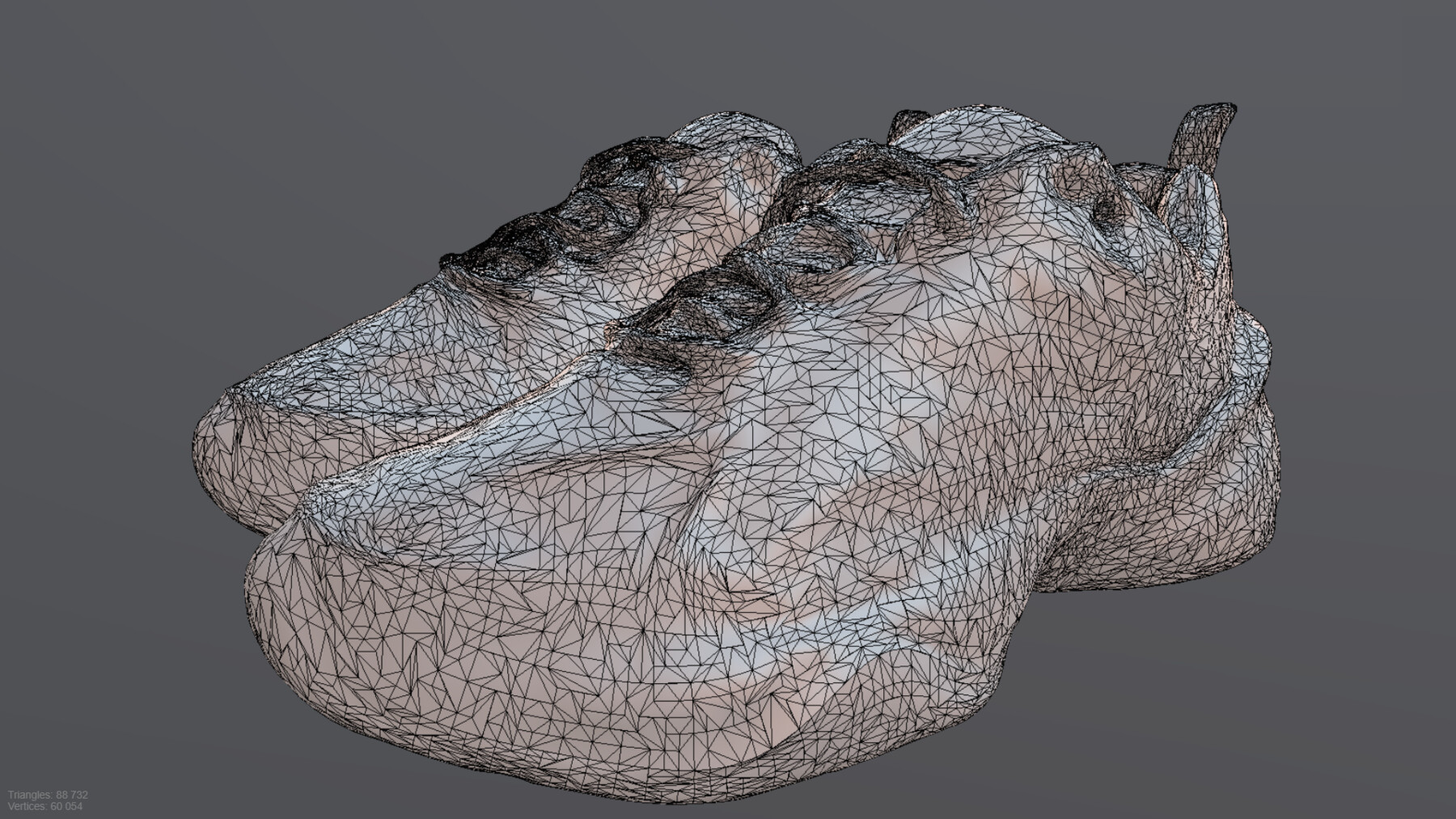 ArtStation - NIKE M2K TEKNO SHOES low-poly PBR | Game Assets