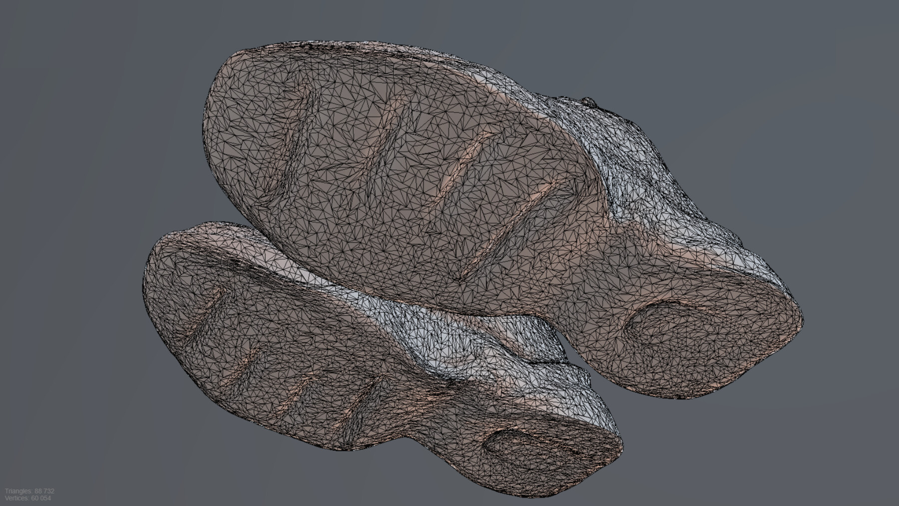 ArtStation - NIKE M2K TEKNO SHOES low-poly PBR | Game Assets