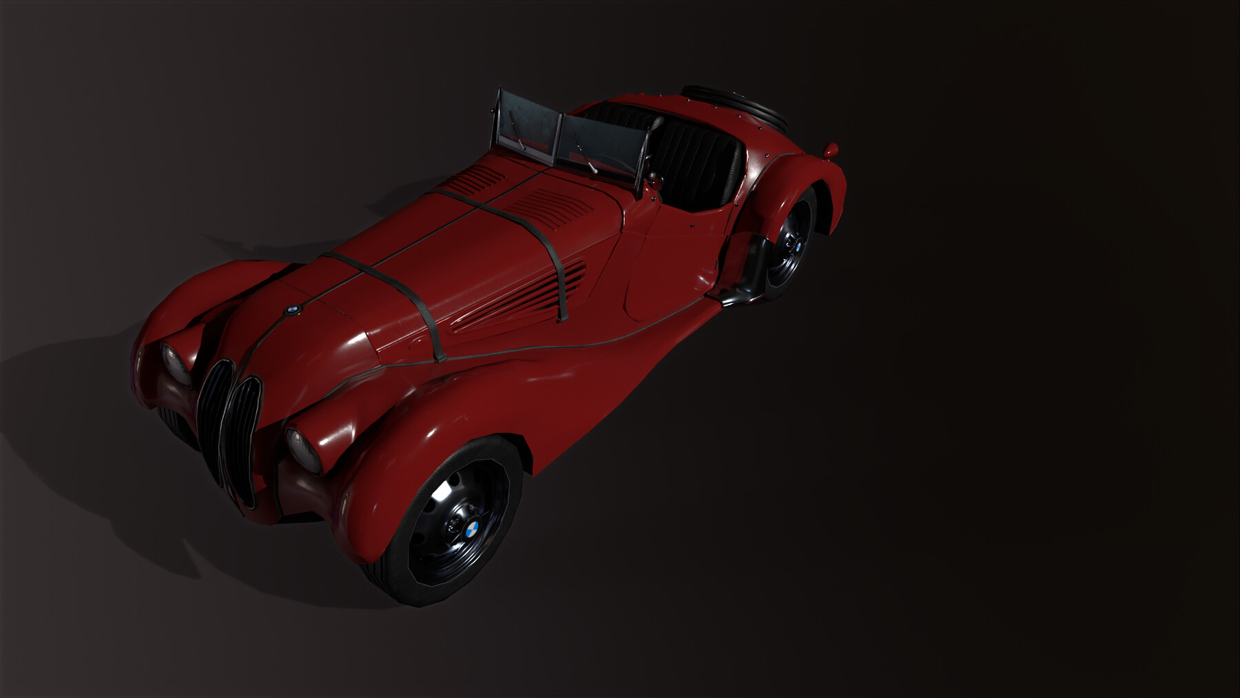 ArtStation - Vintage Car 3D Model | Game Assets